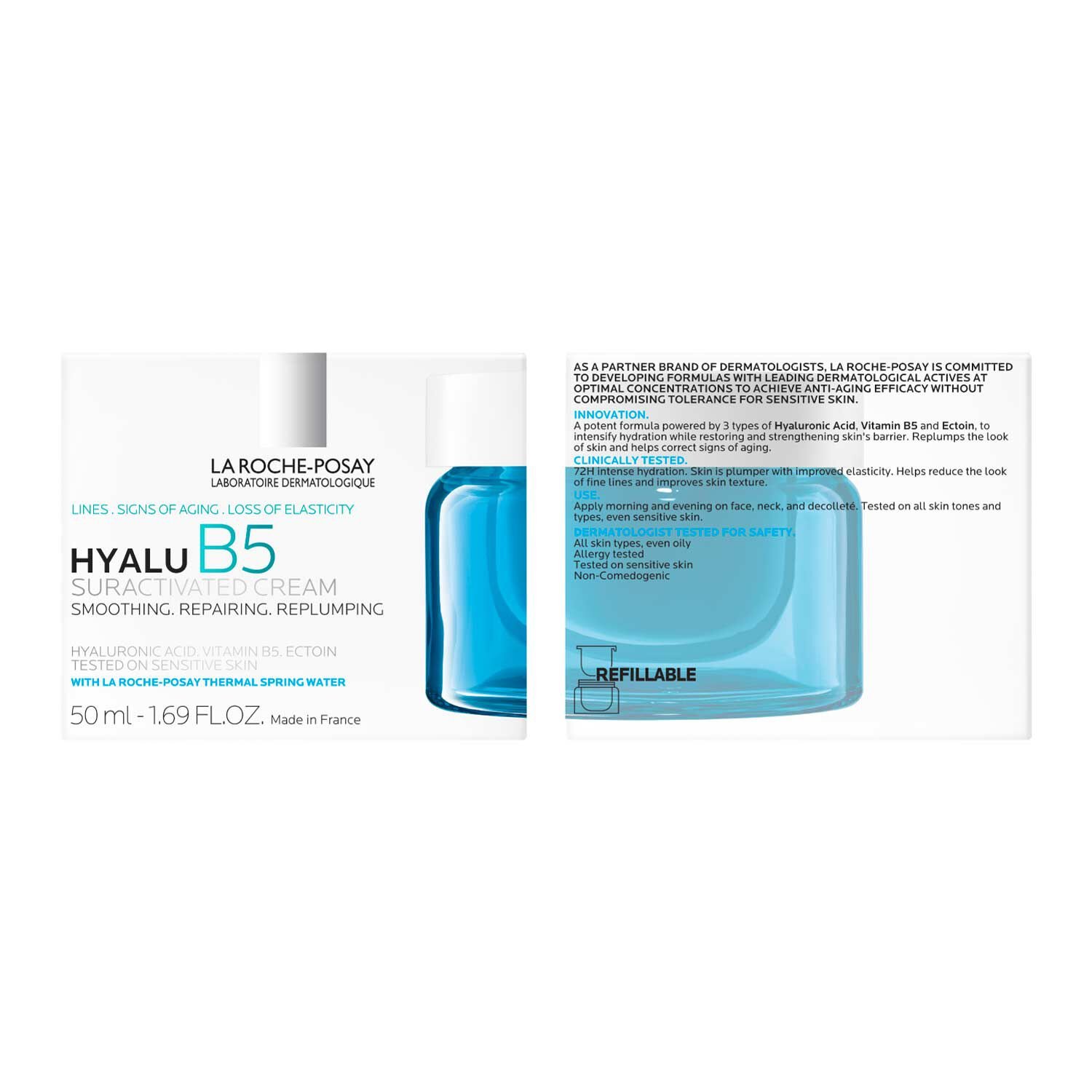 Hyalu B5 Suractivated Cream with Hyaluornic Acid | La Roche-Posay