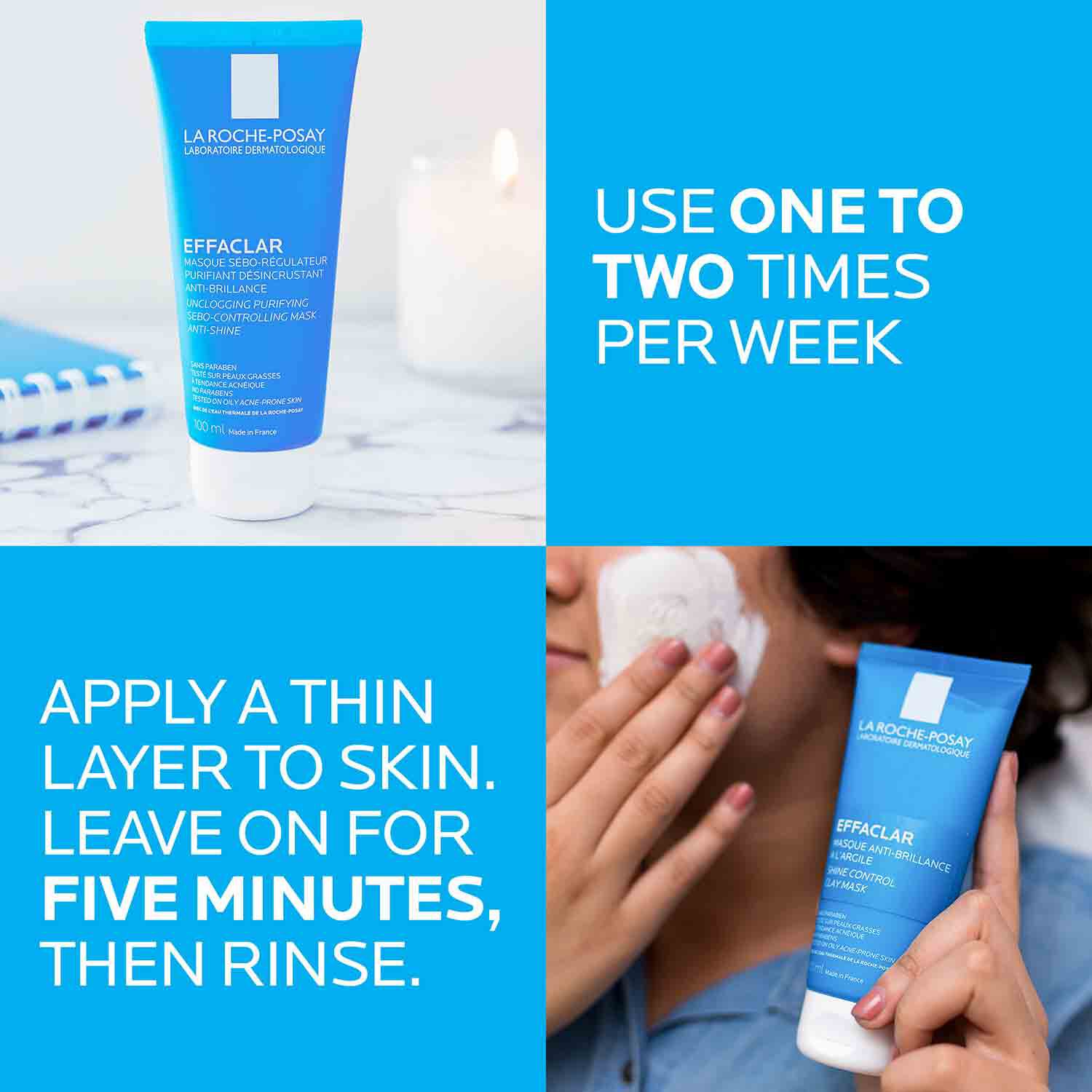 Effaclar Clay Mask For Oily Skin | La Roche-Posay