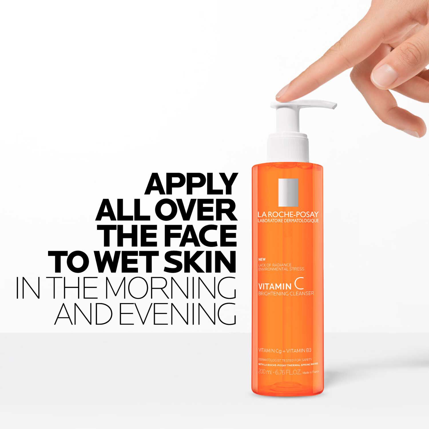 Vitamin C Brightening Facial Cleanser | La Roche-Posay