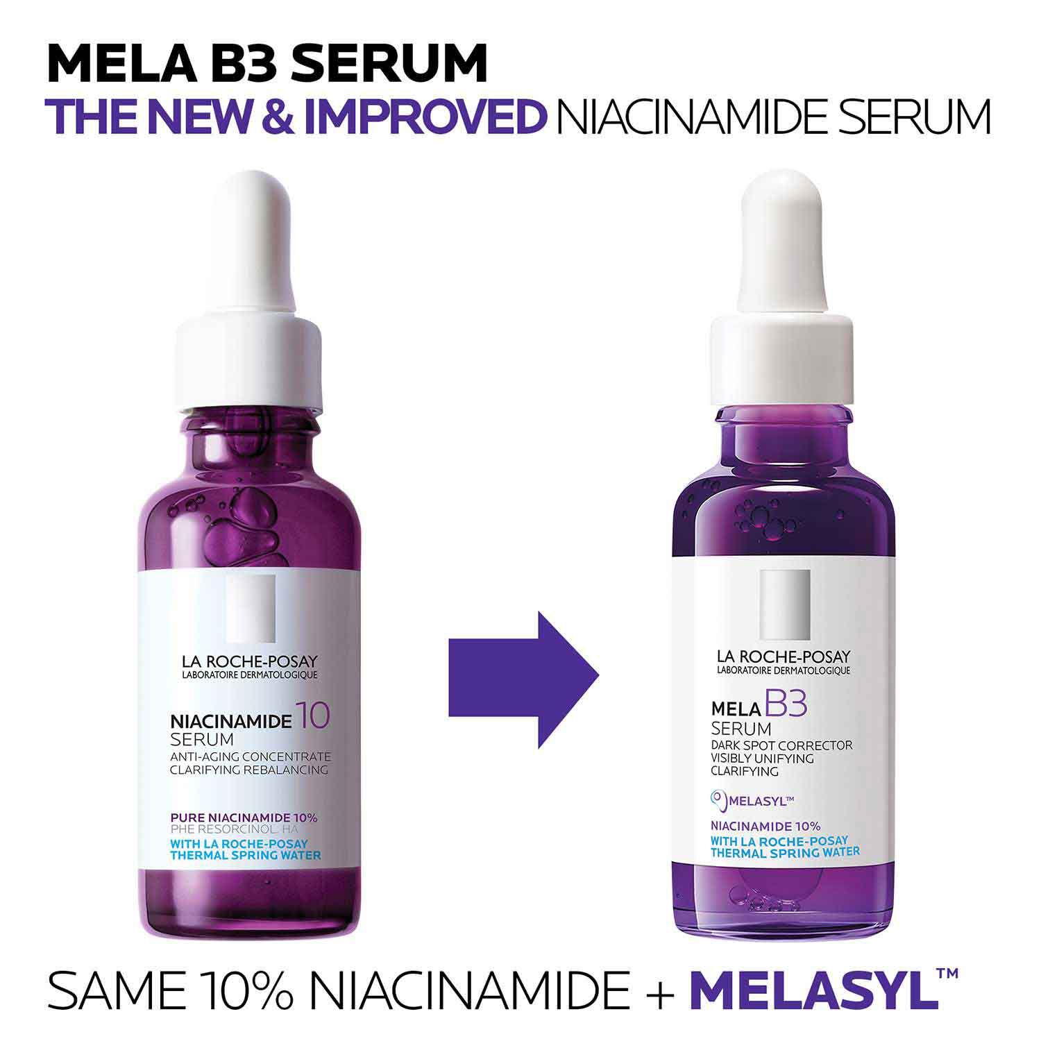 Mela B3 Dark Spot Serum With Melasyl™ + Niacinamide | La Roche-Posay