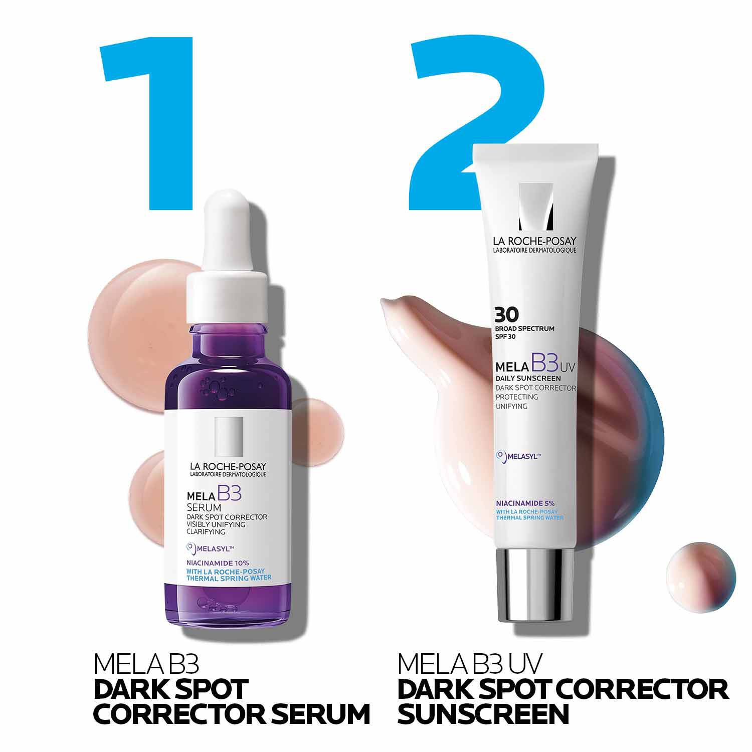 Mela B3 Dark Spot Serum & UV Daily Moisturizer Set | La Roche-Posay