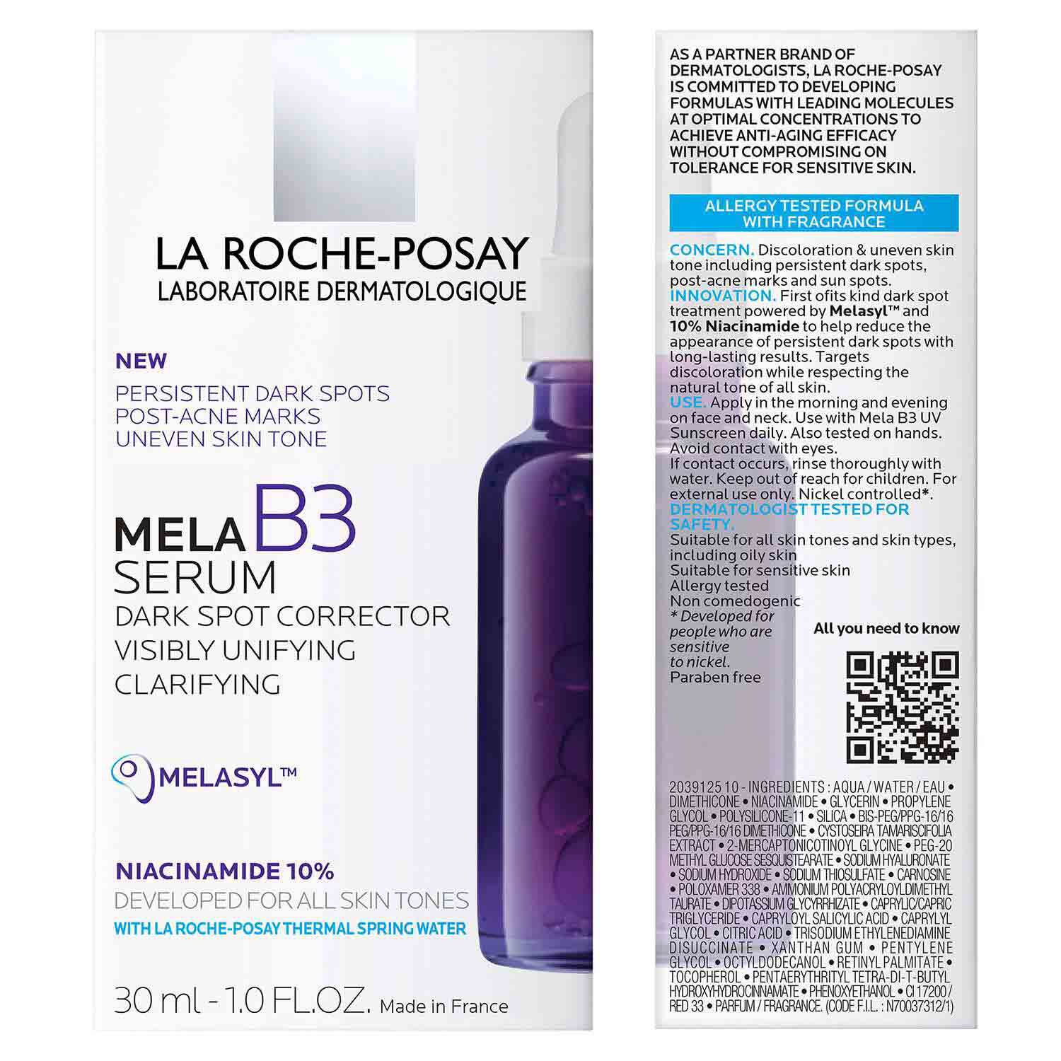 Mela B3 Dark Spot Serum With Melasyl™ + Niacinamide | La Roche-Posay