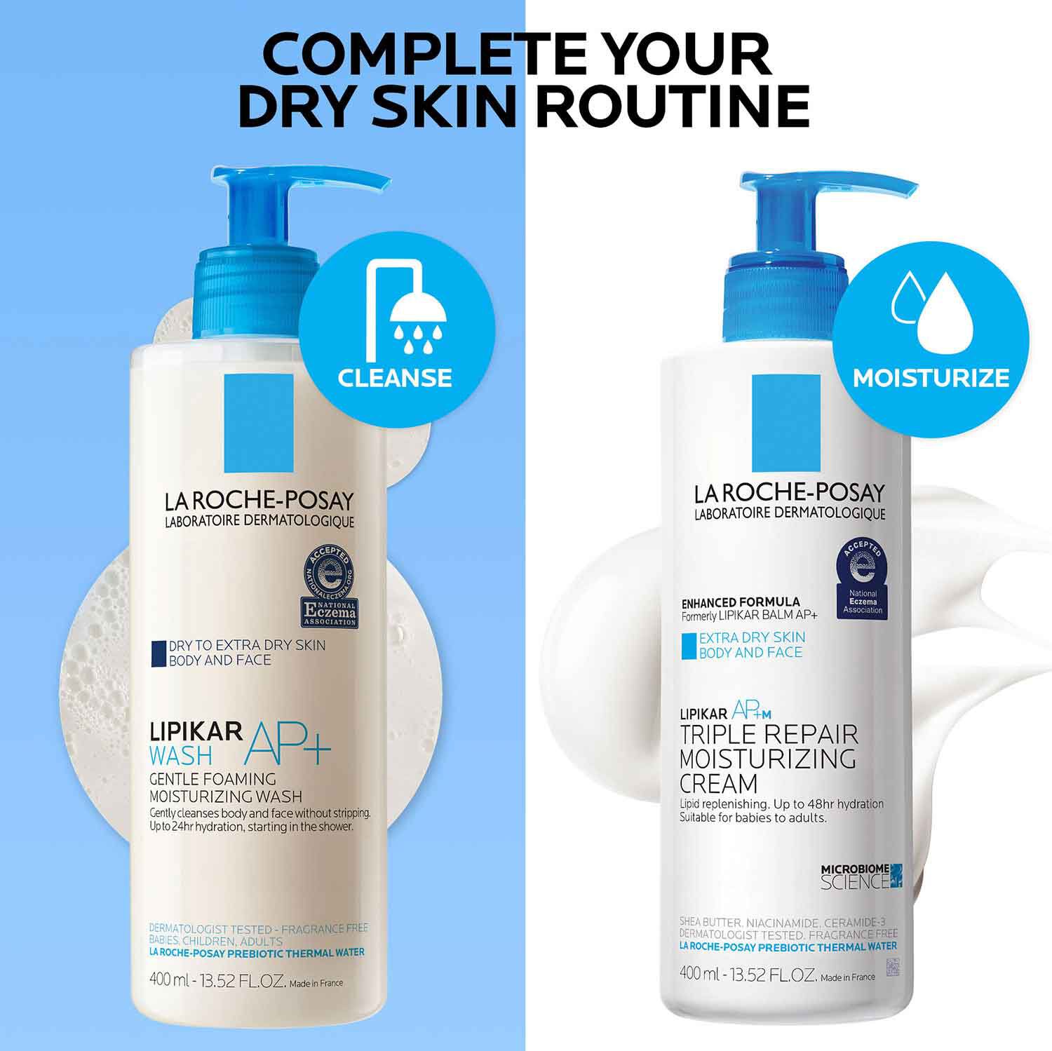 Lipikar AP+M Triple Repair Body Cream for Dry Skin | La Roche-Posay