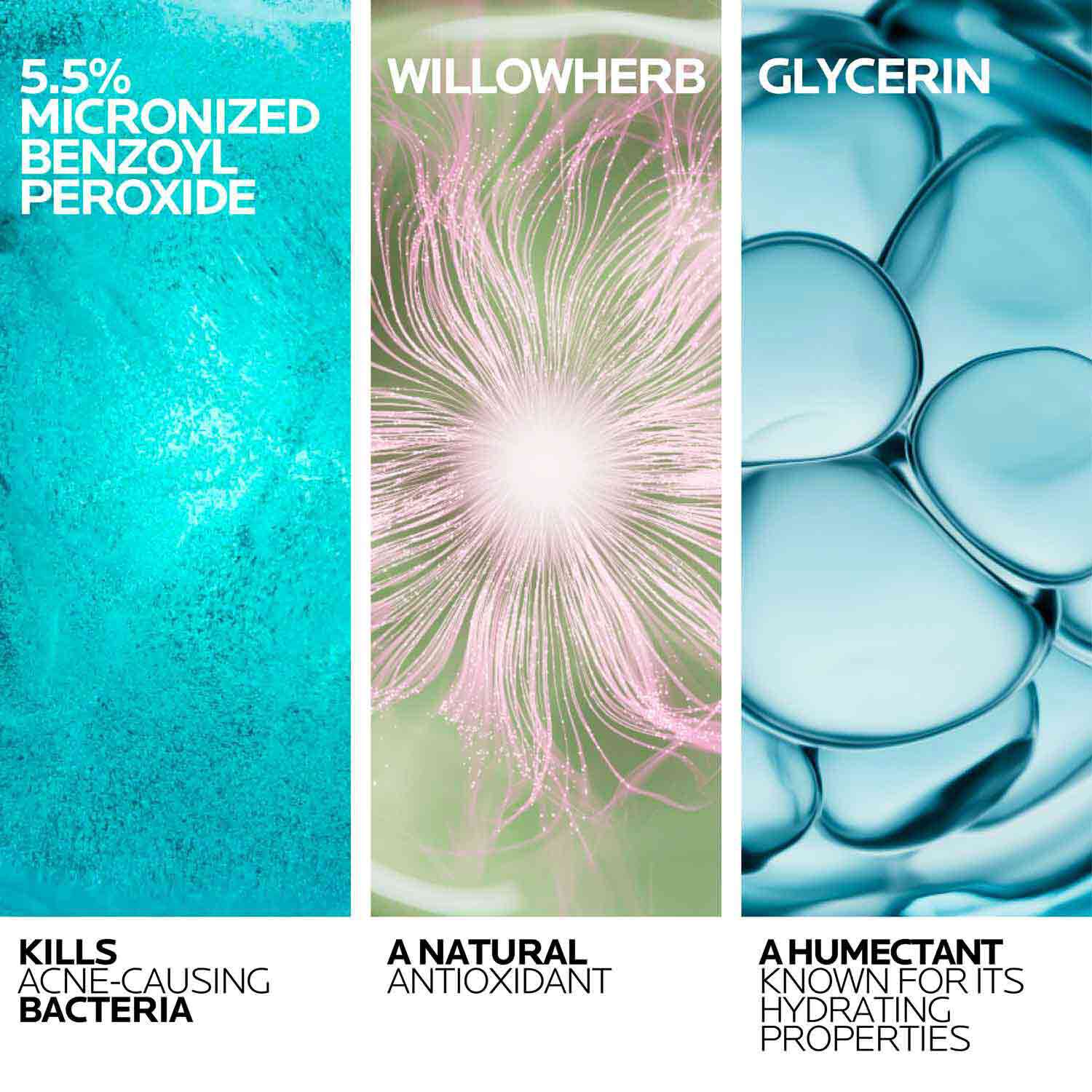 Effaclar BPO Multi-Target Acne Treatment with 5.5% Micronized Benzoyl ...