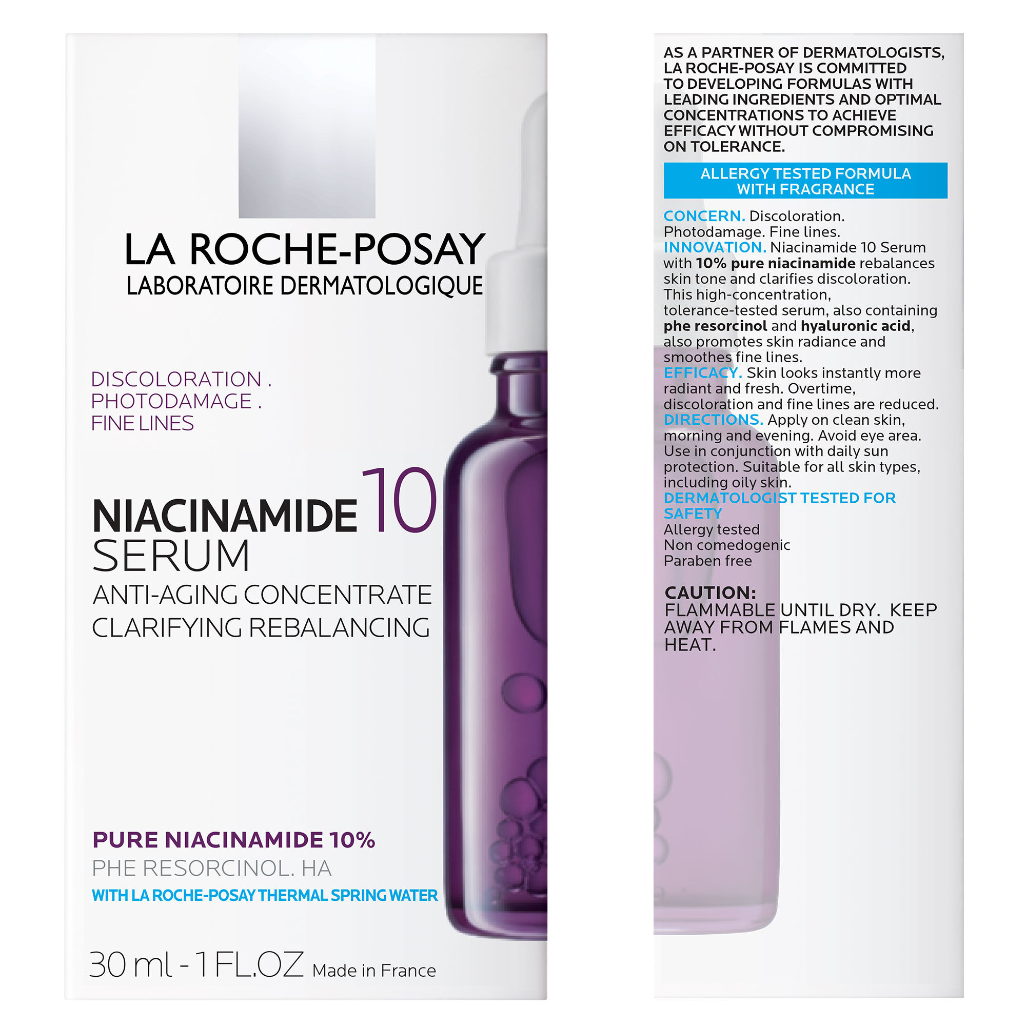 10% Pure Niacinamide Serum | La Rosay-Posay