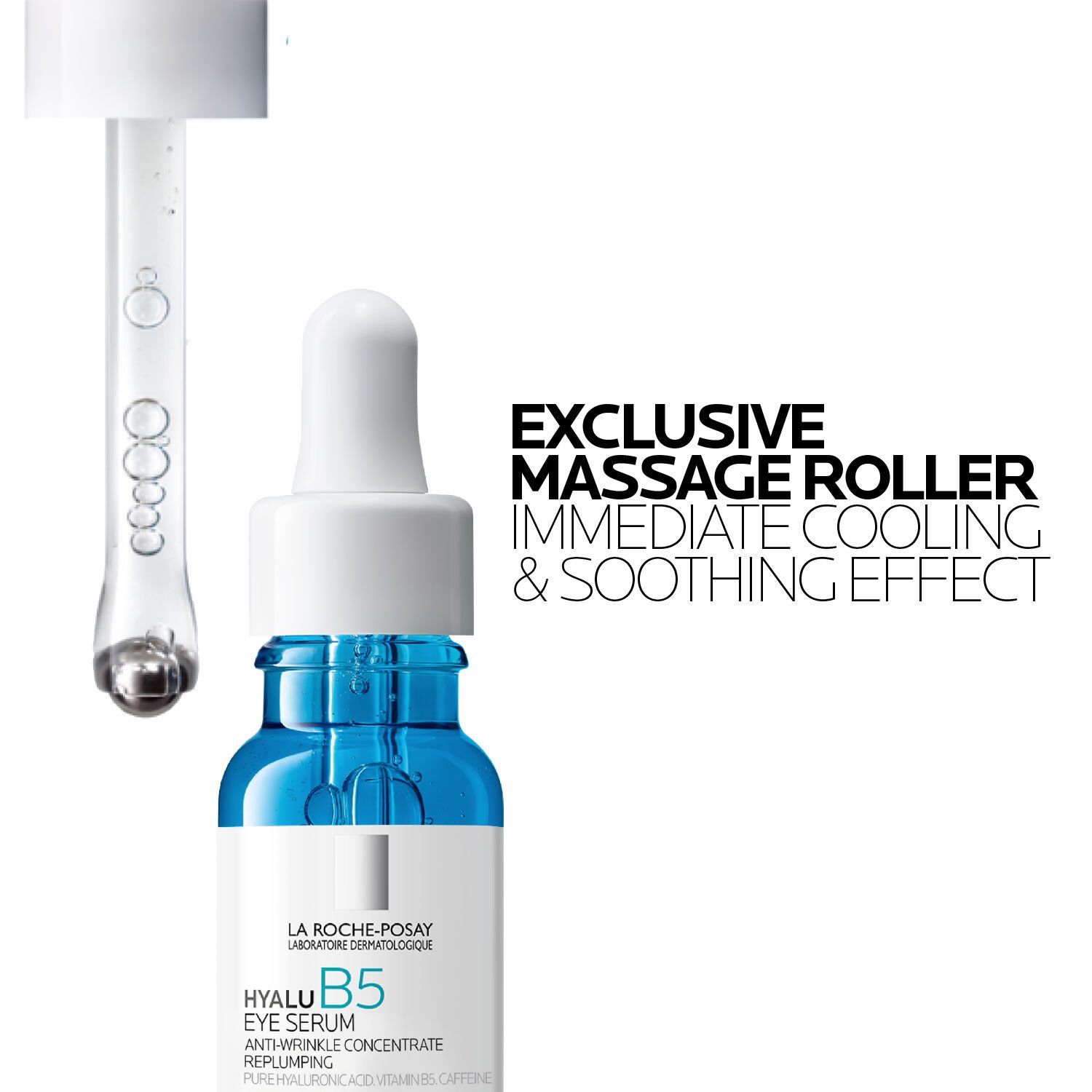 Hyalu B5 Eye Serum with Hyaluronic Acid + 10% Complex | La Roche-Posay