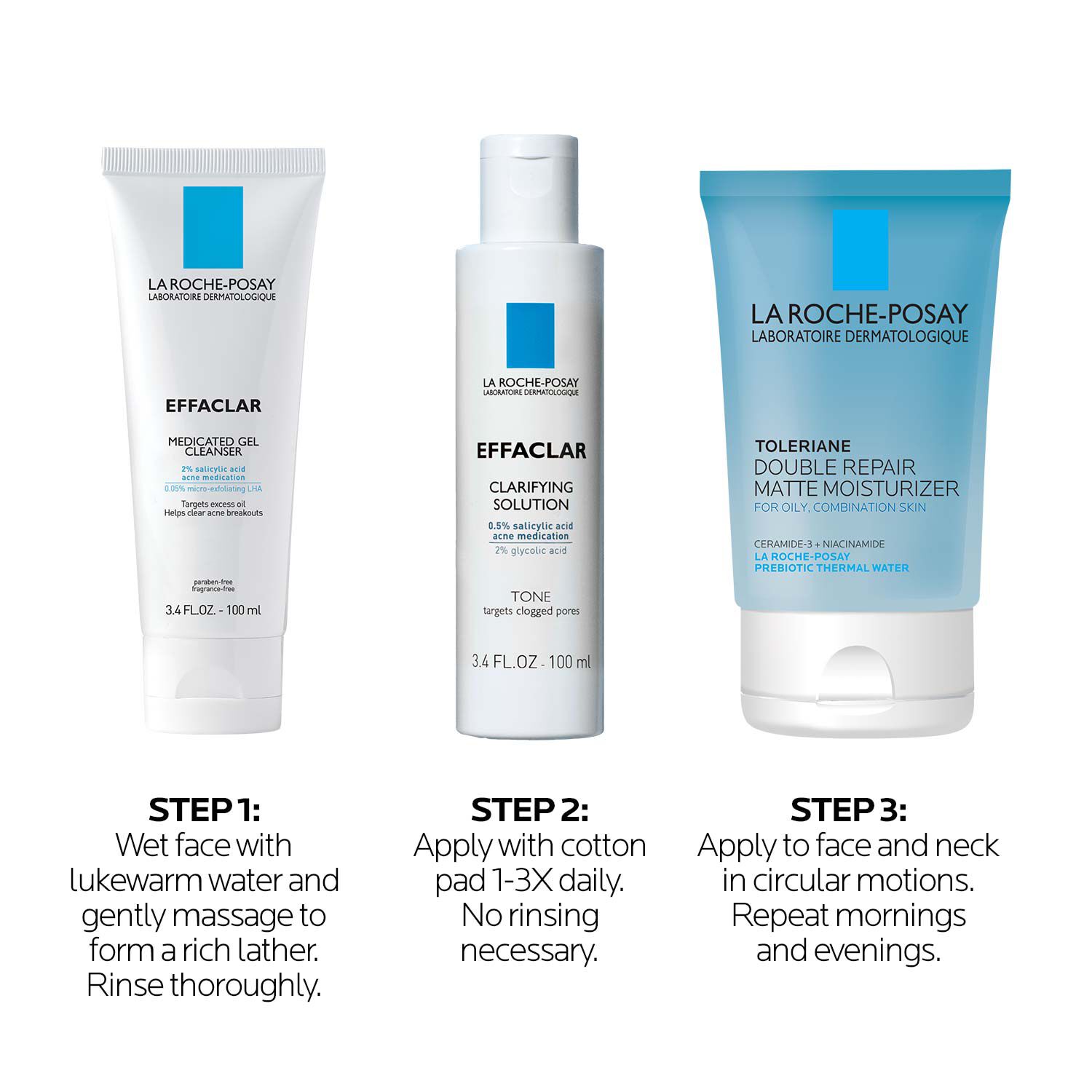 Effaclar Daily Acne Essentials Kit | La Roche-Posay
