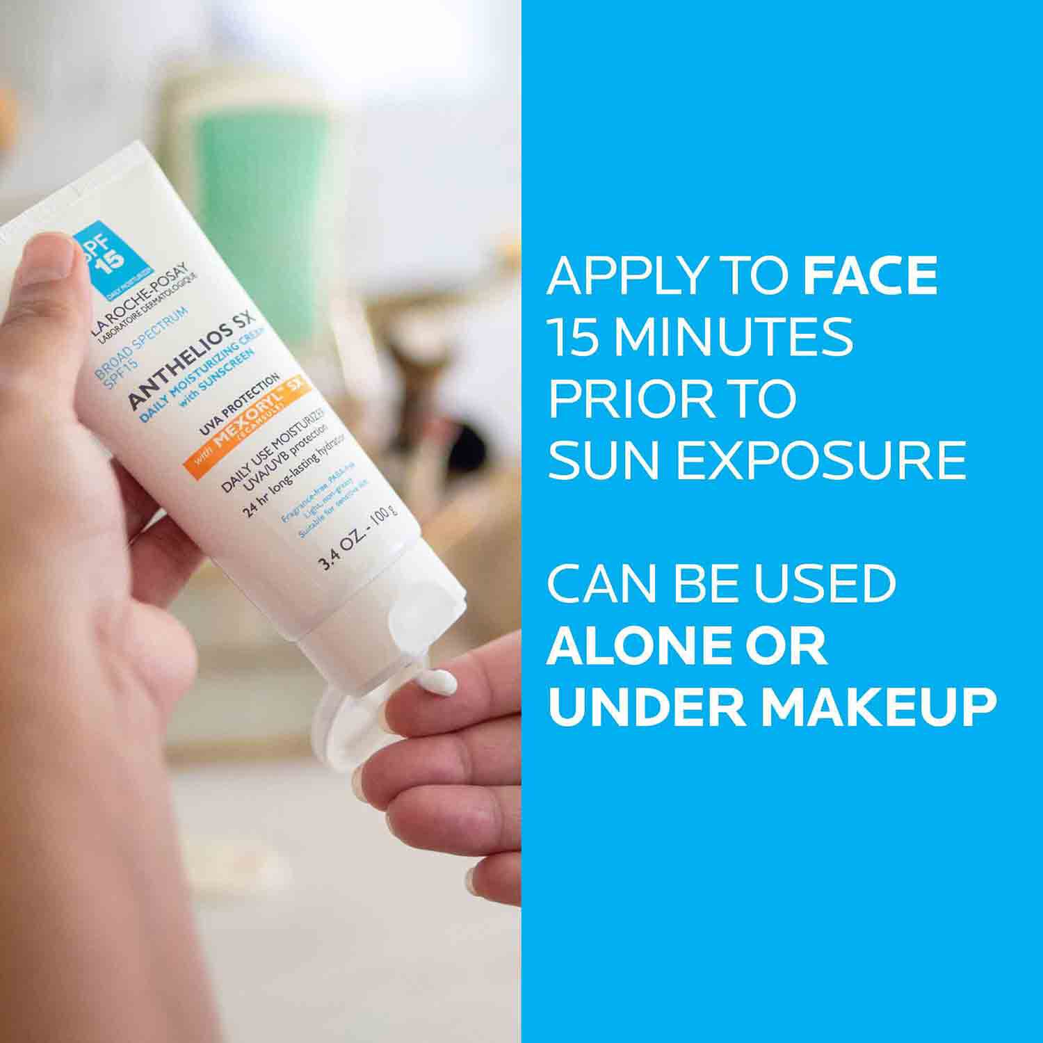 Anthelios SX | SPF Moisturizer with Mexoryl | La Roche-Posay