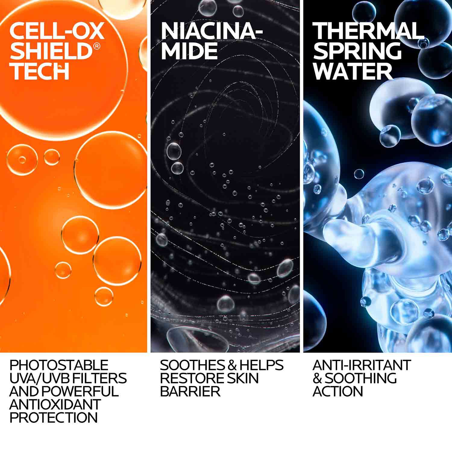 Anthelios UV Tone Sunscreen SPF 50 | Invisible sunscreen for unevenly ...