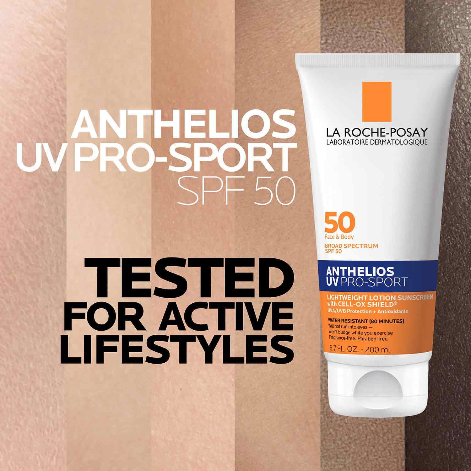 Anthelios UV Pro Sport Sunscreen SPF 50 | La Roche-Posay