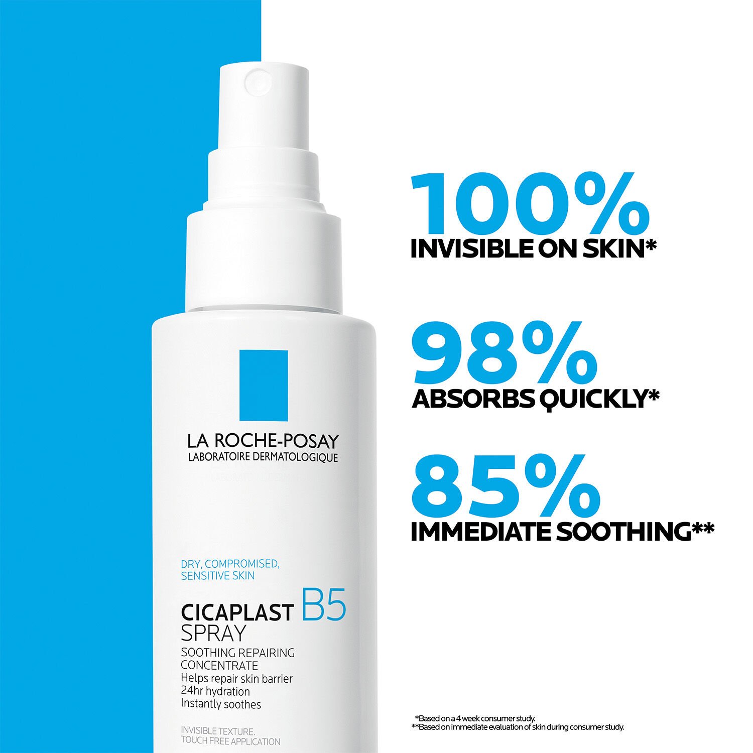 Cicaplast B5 Spray | Soothing, Touch-Free Skin Repair | La Roche-Posay