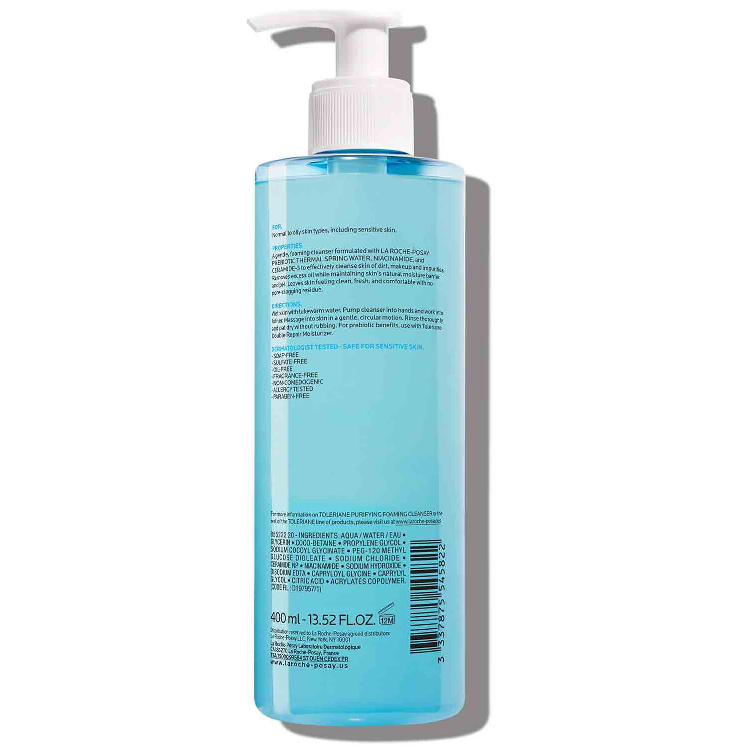 Toleriane Purifying Foaming Facial Wash | La Roche-Posay