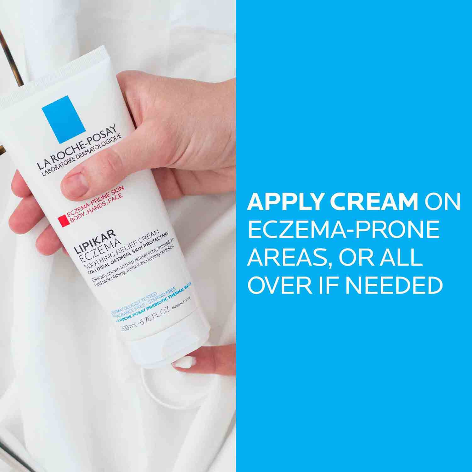 Lipikar Eczema Relief Cream for Face & Body | La Roche-Posay