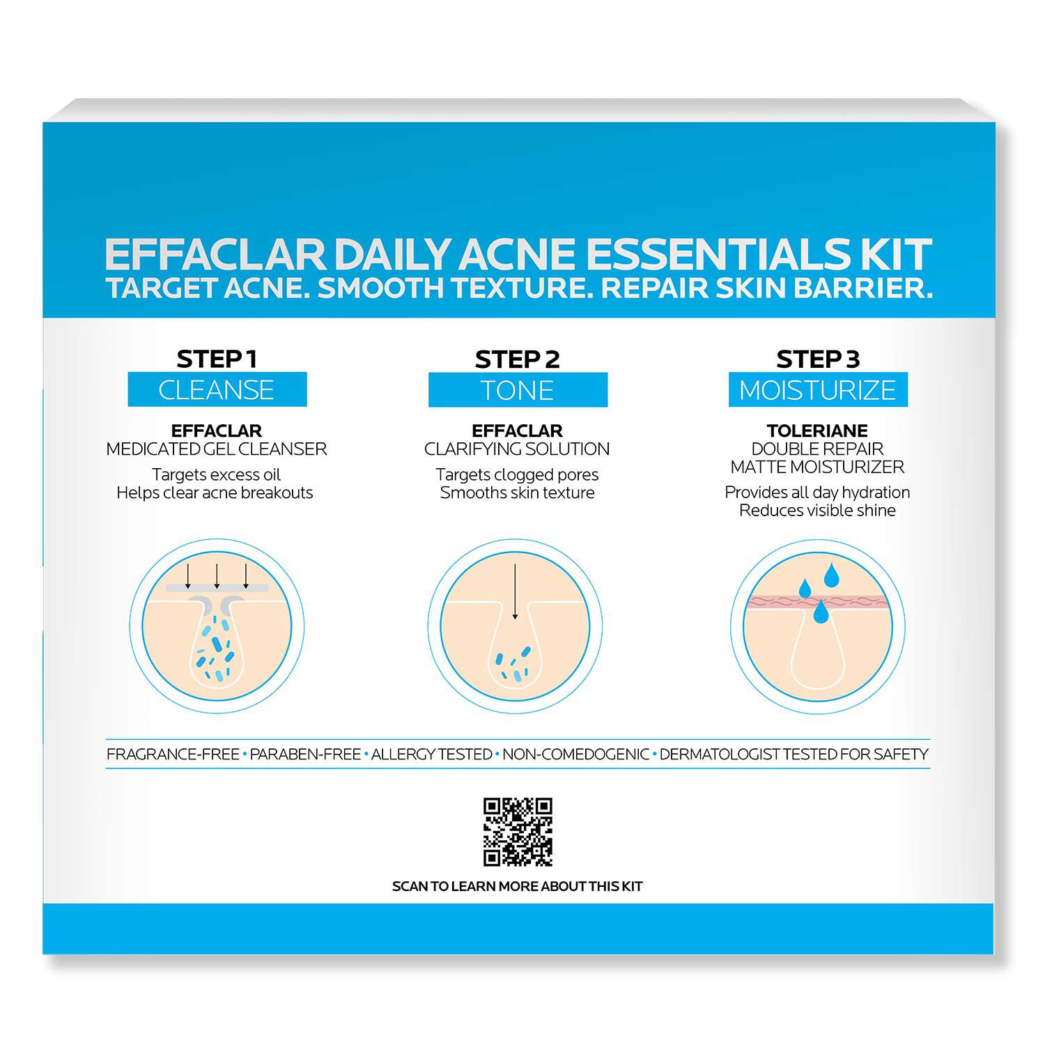 Effaclar Daily Acne Essentials Kit | La Roche-Posay
