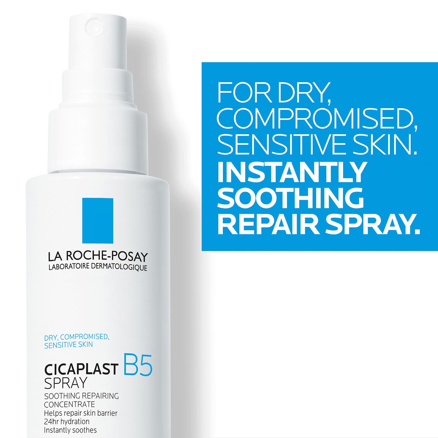 Cicaplast B5 Spray | Soothing, Touch-Free Skin Repair | La Roche-Posay