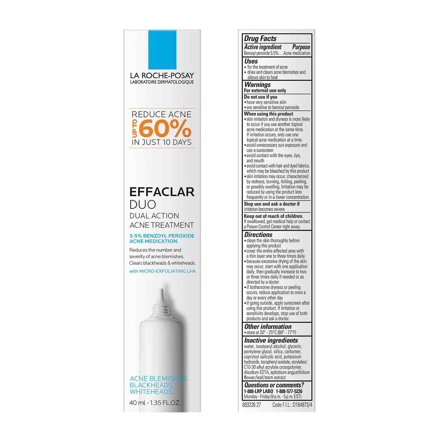 Effaclar Duo | Acne Spot Treatment | La Roche-Posay
