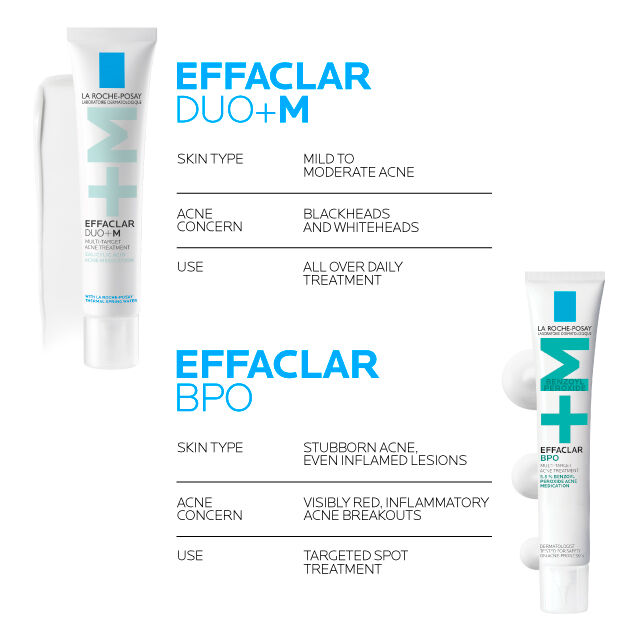 Effaclar Duo+M Multi-Target Acne Treatment With 0.5% Salicylic Acid ...